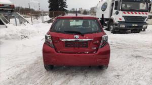 Red Toyota Yaris 2012 in Klaipeda, with an engine capacity of 1.50 L and mileage of 128 thousand km for 6550 €, photo 10 on AUTOMOTO.COM.LV