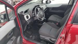Red Toyota Yaris 2012 in Klaipeda, with an engine capacity of 1.50 L and mileage of 128 thousand km for 6550 €, photo 15 on AUTOMOTO.COM.LV