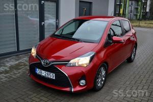 Sarkans Toyota Yaris 2016 Rīga, ar dzinēja tilpumu 1.30 L un nobraukumu 117 tūkst. km par 8700 €, foto 1 vietnē AUTOMOTO.COM.LV