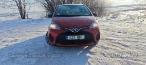Sarkans Toyota Yaris 2016 Tallina, ar dzinēja tilpumu 1.30 L un nobraukumu 111 tūkst. km par 7000 €, foto 2 vietnē AUTOMOTO.COM.LV