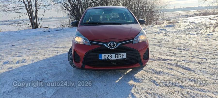 Red Toyota Yaris 2016 in Tallinn, with an engine capacity of 1.30 L and mileage of 111 thousand km for 7000 €, photo 2 on AUTOMOTO.COM.LV
