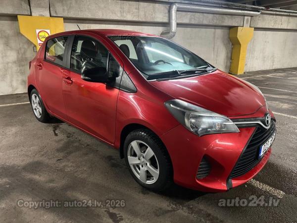 Red Toyota Yaris 2016 in Tallinn, with an engine capacity of 1.30 L and mileage of 111 thousand km for 6999 €, photo 2 on AUTOMOTO.COM.LV