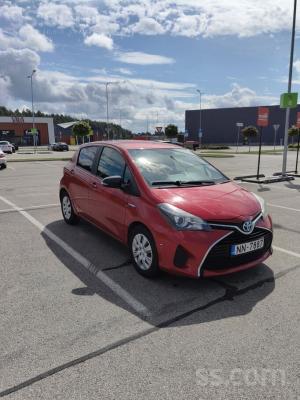 Sarkans Toyota Yaris 2016 Rīga, ar dzinēja tilpumu 1.50 L un nobraukumu 197 tūkst. km par 5400 €, foto 5 vietnē AUTOMOTO.COM.LV