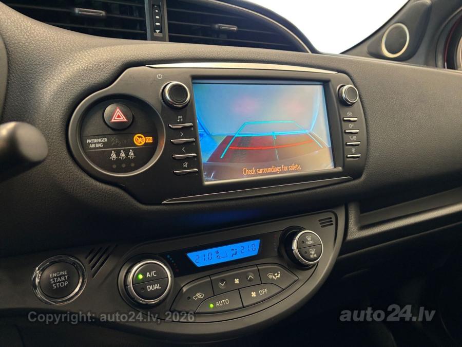 Sarkans Toyota Yaris 2017 Tartu, ar dzinēja tilpumu 1.50 L un nobraukumu 76 tūkst. km par 11990 €, foto 15 vietnē AUTOMOTO.COM.LV