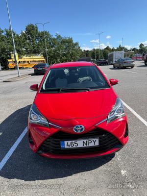 Red Toyota Yaris 2018 in Tallinn, with an engine capacity of 1.50 L and mileage of 78 thousand km for 11500 €, photo  on AUTOMOTO.COM.LV