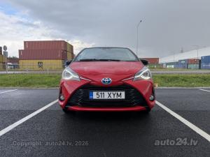 Sarkans Toyota Yaris 2018 Tallina, ar dzinēja tilpumu 1.50 L un nobraukumu 172 tūkst. km par 11490 €, foto  vietnē AUTOMOTO.COM.LV