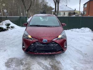 Sarkans Toyota Yaris 2019 Alīta, ar dzinēja tilpumu 1.50 L un nobraukumu 63 tūkst. km par 10700 €, foto  vietnē AUTOMOTO.COM.LV