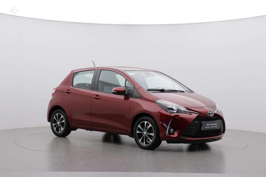 Red Toyota Yaris 2019 in Vilnius, with an engine capacity of 1.50 L and mileage of 70 thousand km for 11900 €, photo 20 on AUTOMOTO.COM.LV