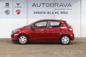 Red Toyota Yaris 2019 in Riga, with an engine capacity of 1.50 L and mileage of 99 thousand km for 10990 €, photo 5 on AUTOMOTO.COM.LV