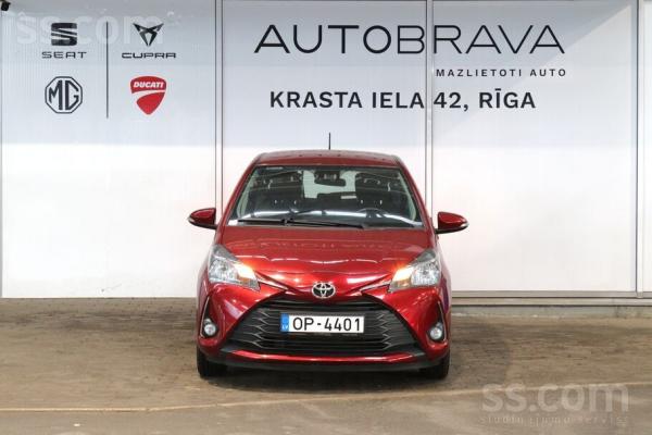 Sarkans Toyota Yaris 2019 Rīga, ar dzinēja tilpumu 1.50 L un nobraukumu 99 tūkst. km par 10990 €, foto 3 vietnē AUTOMOTO.COM.LV