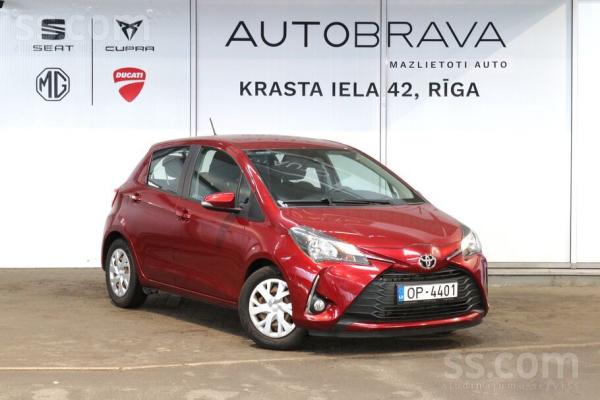 Sarkans Toyota Yaris 2019 Rīga, ar dzinēja tilpumu 1.50 L un nobraukumu 99 tūkst. km par 10990 €, foto 4 vietnē AUTOMOTO.COM.LV