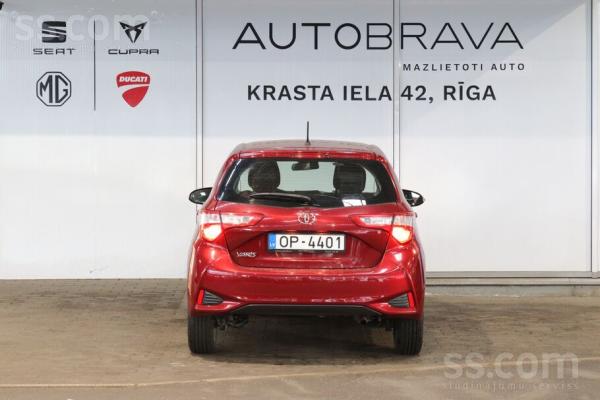 Sarkans Toyota Yaris 2019 Rīga, ar dzinēja tilpumu 1.50 L un nobraukumu 99 tūkst. km par 10990 €, foto 8 vietnē AUTOMOTO.COM.LV