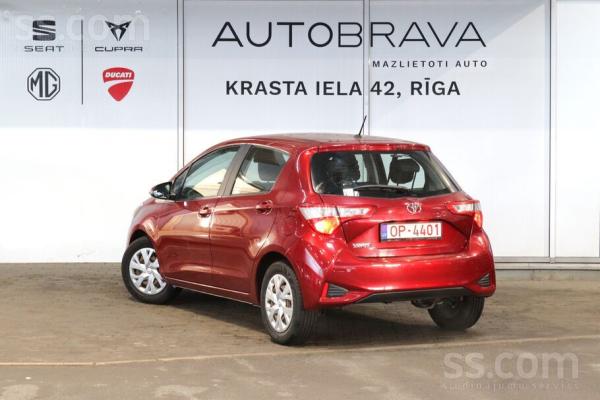 Sarkans Toyota Yaris 2019 Rīga, ar dzinēja tilpumu 1.50 L un nobraukumu 99 tūkst. km par 10990 €, foto 9 vietnē AUTOMOTO.COM.LV