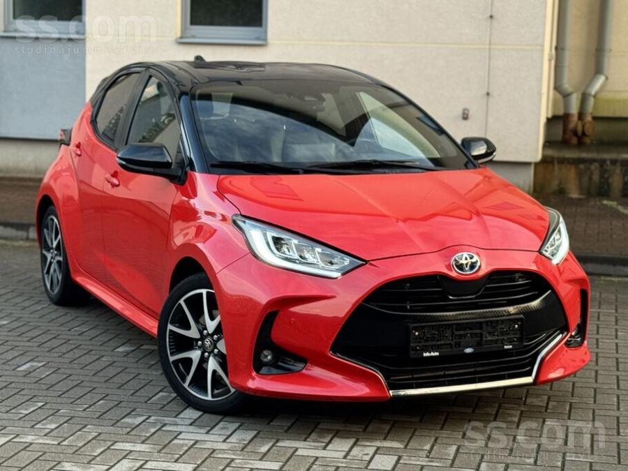Sarkans Toyota Yaris 2020 Jelgava, ar dzinēja tilpumu 1.50 L un nobraukumu 47 tūkst. km par 18900 €, foto 1 vietnē AUTOMOTO.COM.LV