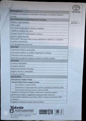 Красный Тойота Ярис 2020 в Вильнюс, объемом двигателя 1.50 л и пробегом 61 тыс. км за 10700 €, фото 8 на AUTOMOTO.COM.LV