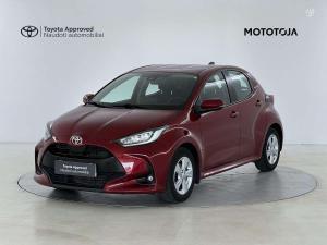 Sarkans Toyota Yaris 2020 Viļņa, ar dzinēja tilpumu 1.49 L un nobraukumu 111 tūkst. km par 14900 €, foto  vietnē AUTOMOTO.COM.LV