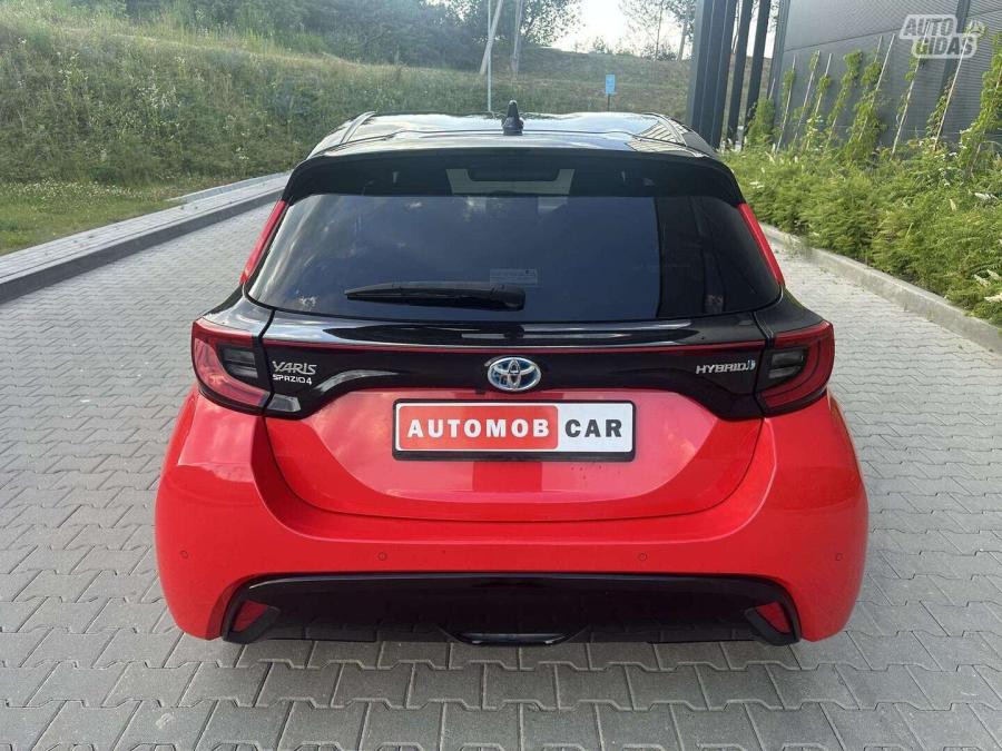 Sarkans Toyota Yaris 2020 Viļņa, ar dzinēja tilpumu 1.50 L un nobraukumu 89 tūkst. km par 16350 €, foto 8 vietnē AUTOMOTO.COM.LV