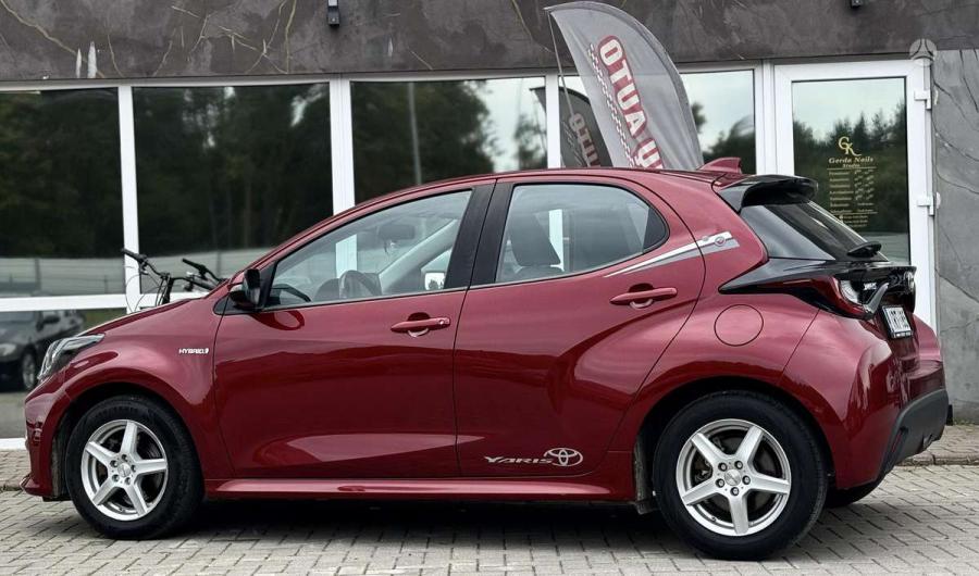 Sarkans Toyota Yaris 2020 Radviliškis, ar dzinēja tilpumu 1.50 L un nobraukumu 118 tūkst. km par 12250 €, foto 10 vietnē AUTOMOTO.COM.LV