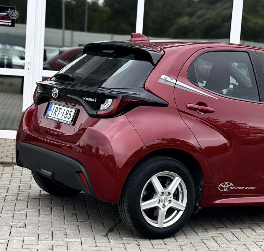 Sarkans Toyota Yaris 2020 Radviliškis, ar dzinēja tilpumu 1.50 L un nobraukumu 118 tūkst. km par 12250 €, foto 15 vietnē AUTOMOTO.COM.LV
