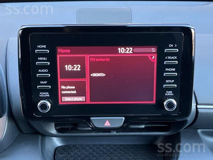Красный Тойота Ярис 2021 в Рига, объемом двигателя 1.50 л и пробегом 146 тыс. км за 14990 €, фото 13 на AUTOMOTO.COM.LV