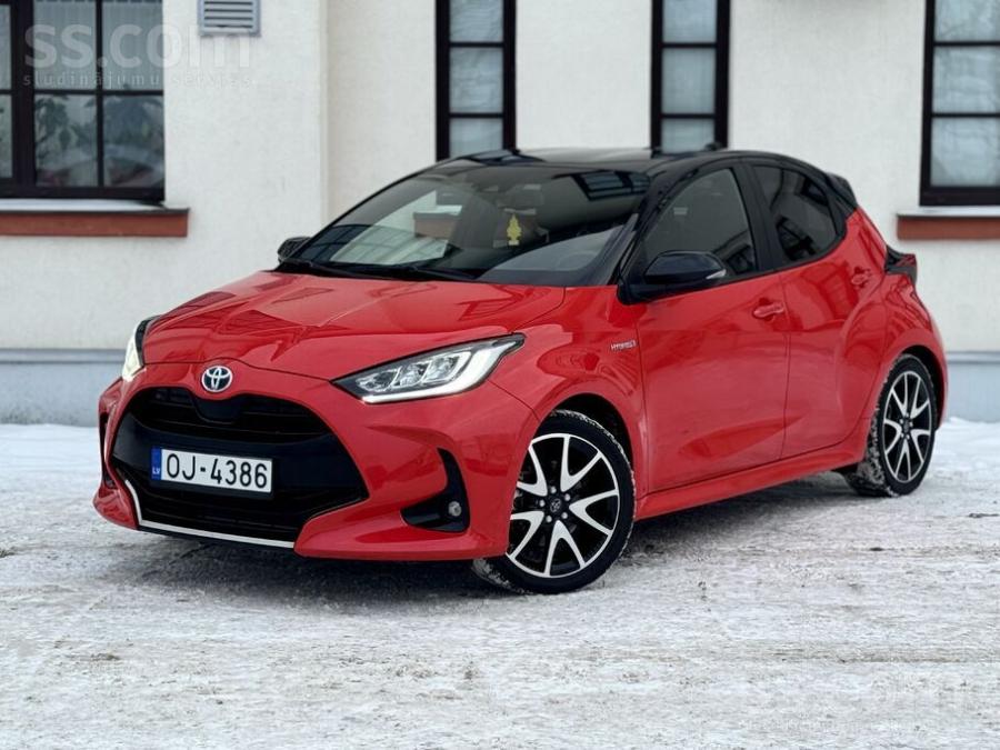 Sarkans Toyota Yaris 2021 Jelgava, ar dzinēja tilpumu 1.50 L un nobraukumu 50 tūkst. km par 17800 €, foto 5 vietnē AUTOMOTO.COM.LV