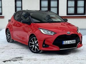 Sarkans Toyota Yaris 2021 Jelgava, ar dzinēja tilpumu 1.50 L un nobraukumu 50 tūkst. km par 17800 €, foto 6 vietnē AUTOMOTO.COM.LV