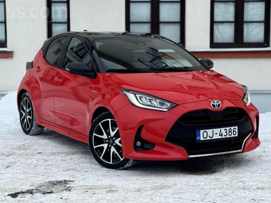 Sarkans Toyota Yaris 2021 Jelgava, ar dzinēja tilpumu 1.50 L un nobraukumu 50 tūkst. km par 17800 €, foto 6 vietnē AUTOMOTO.COM.LV