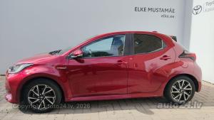 Red Toyota Yaris 2021 in Tallinn, with an engine capacity of 1.49 L and mileage of 43 thousand km for 18395 €, photo 4 on AUTOMOTO.COM.LV