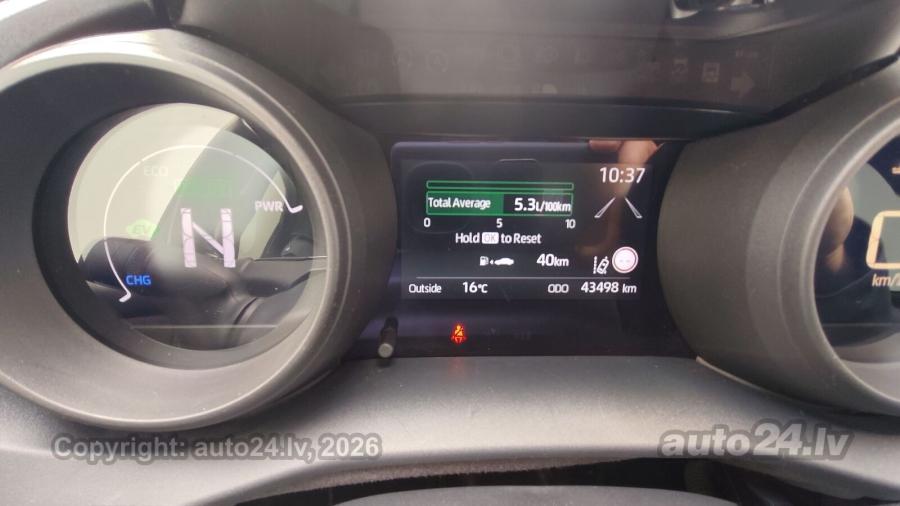 Red Toyota Yaris 2021 in Tallinn, with an engine capacity of 1.49 L and mileage of 43 thousand km for 18395 €, photo 14 on AUTOMOTO.COM.LV