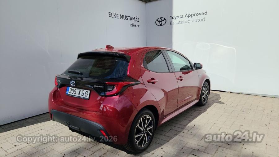 Red Toyota Yaris 2021 in Tallinn, with an engine capacity of 1.49 L and mileage of 43 thousand km for 18395 €, photo 18 on AUTOMOTO.COM.LV