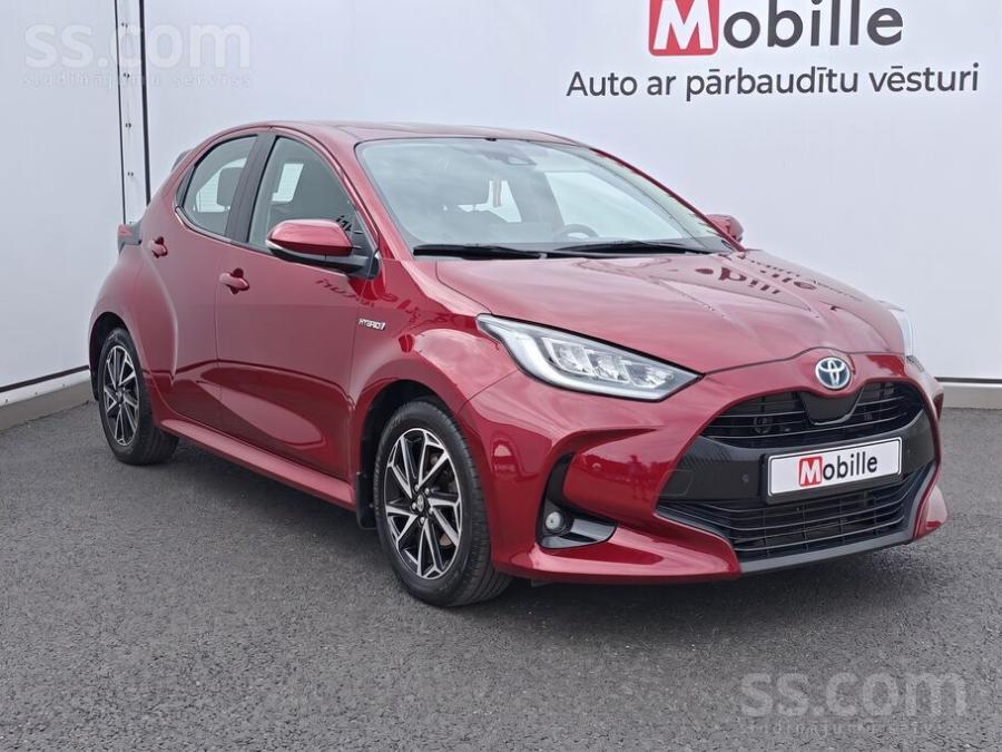 Sarkans Toyota Yaris 2021 Rīga, ar dzinēja tilpumu 1.50 L un nobraukumu 69 tūkst. km par 18500 €, foto 1 vietnē AUTOMOTO.COM.LV