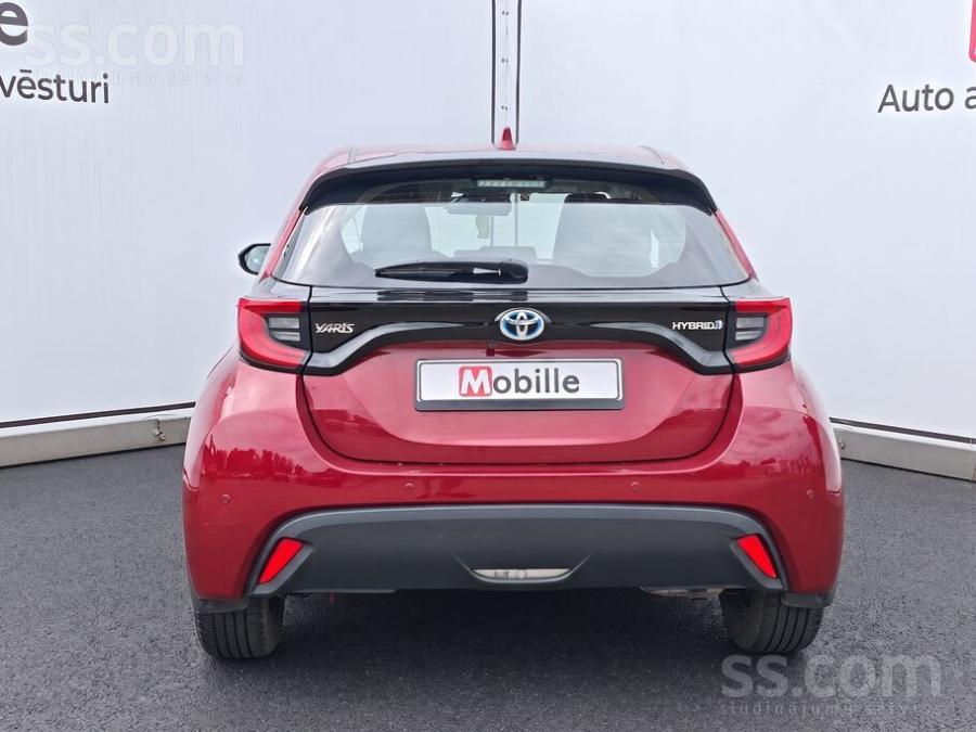 Sarkans Toyota Yaris 2021 Rīga, ar dzinēja tilpumu 1.50 L un nobraukumu 69 tūkst. km par 18500 €, foto 6 vietnē AUTOMOTO.COM.LV