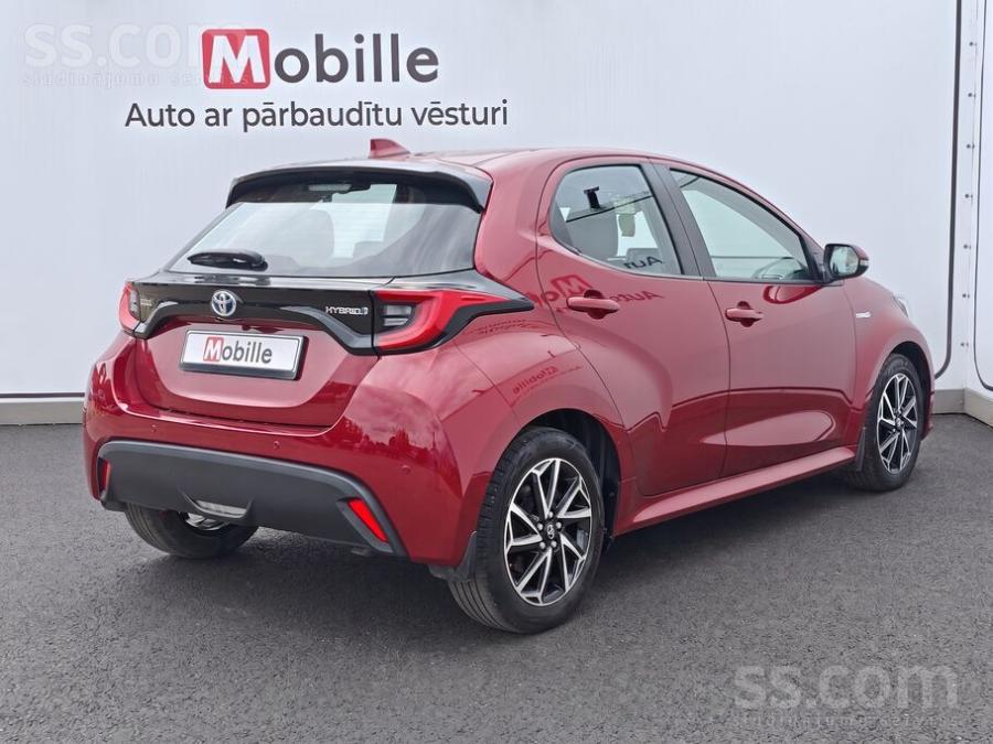Sarkans Toyota Yaris 2021 Rīga, ar dzinēja tilpumu 1.50 L un nobraukumu 69 tūkst. km par 18500 €, foto 7 vietnē AUTOMOTO.COM.LV