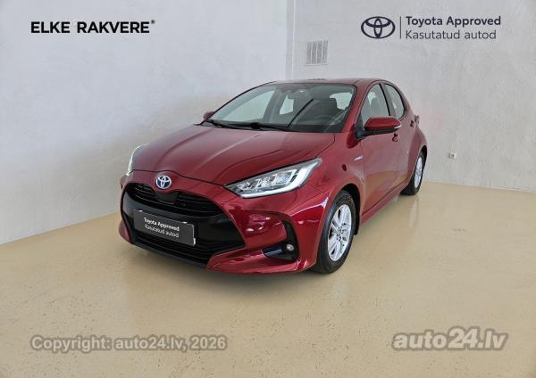 Sarkans Toyota Yaris 2021 Rakvere, ar dzinēja tilpumu 1.49 L un nobraukumu 78 tūkst. km par 15990 €, foto 1 vietnē AUTOMOTO.COM.LV