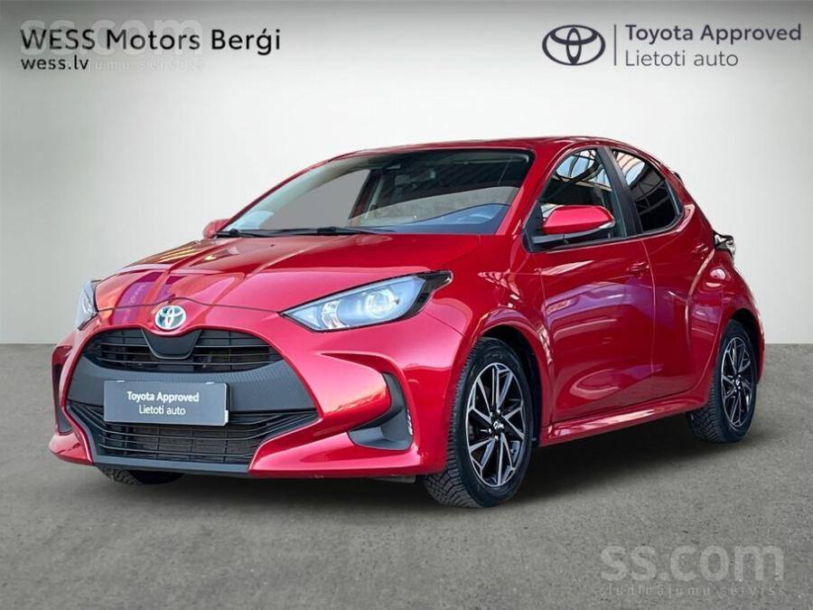 Sarkans Toyota Yaris 2021 Rīga, ar dzinēja tilpumu 1.50 L un nobraukumu 166 tūkst. km par 14500 €, foto 1 vietnē AUTOMOTO.COM.LV