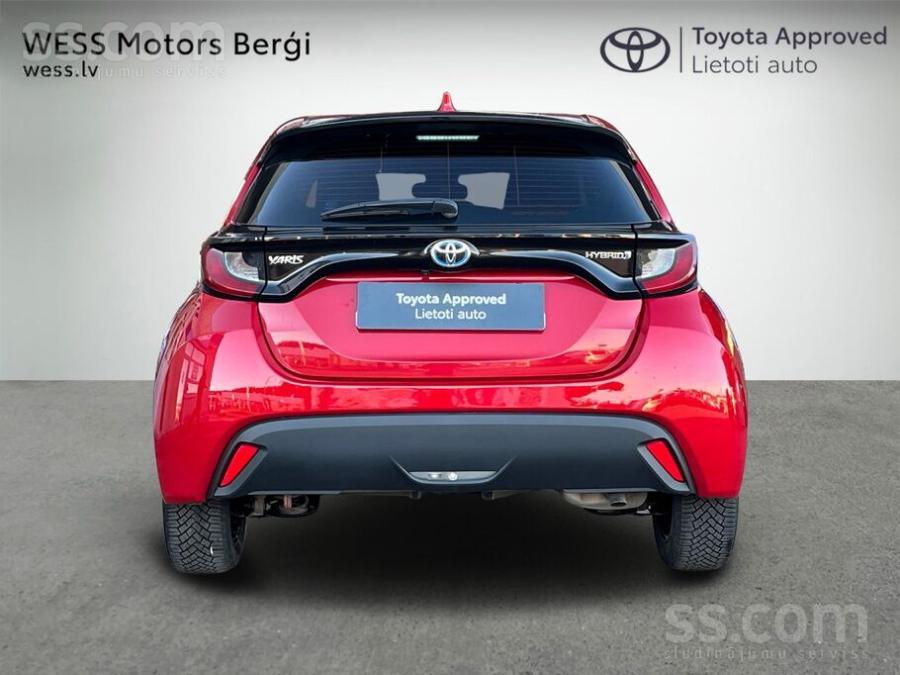 Sarkans Toyota Yaris 2021 Rīga, ar dzinēja tilpumu 1.50 L un nobraukumu 166 tūkst. km par 14500 €, foto 5 vietnē AUTOMOTO.COM.LV