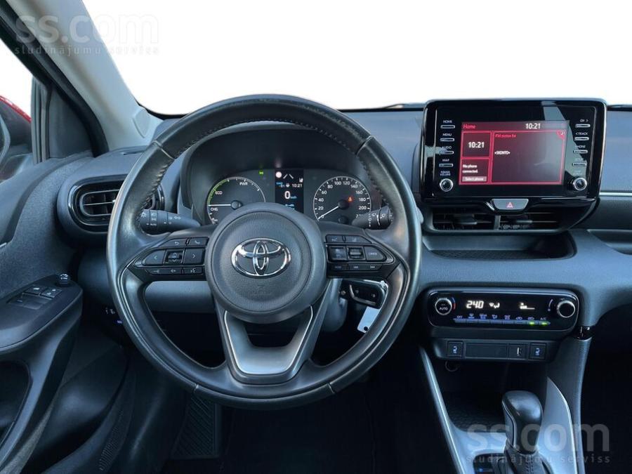 Sarkans Toyota Yaris 2021 Rīga, ar dzinēja tilpumu 1.50 L un nobraukumu 166 tūkst. km par 14500 €, foto 10 vietnē AUTOMOTO.COM.LV