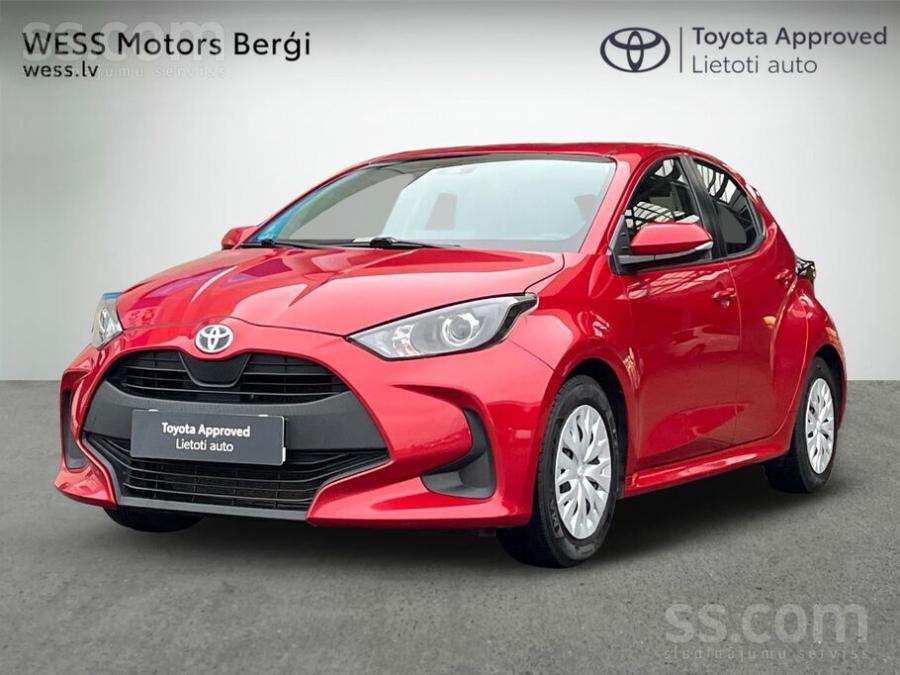 Sarkans Toyota Yaris 2021 Rīga, ar dzinēja tilpumu 1.50 L un nobraukumu 172 tūkst. km par 11900 €, foto 1 vietnē AUTOMOTO.COM.LV