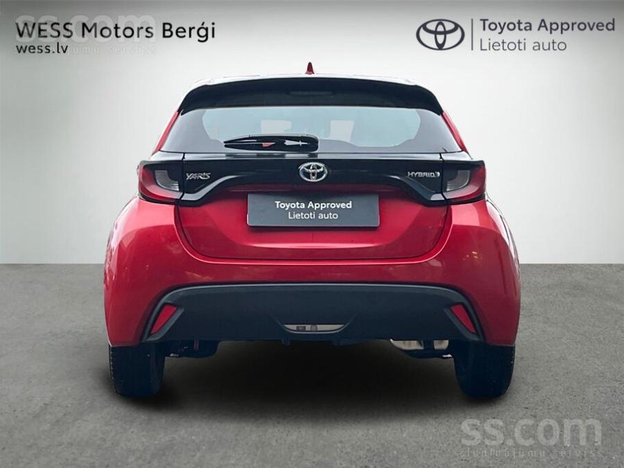 Sarkans Toyota Yaris 2021 Rīga, ar dzinēja tilpumu 1.50 L un nobraukumu 172 tūkst. km par 11900 €, foto 5 vietnē AUTOMOTO.COM.LV