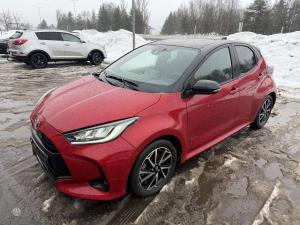 Sarkans Toyota Yaris 2022 Viļņa, ar dzinēja tilpumu 1.49 L un nobraukumu 163 tūkst. km par 13650 €, foto  vietnē AUTOMOTO.COM.LV