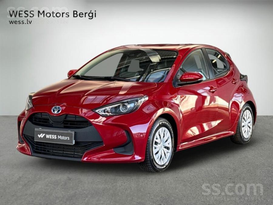 Sarkans Toyota Yaris 2022 Rīga, ar dzinēja tilpumu 1.50 L un nobraukumu 191 tūkst. km par 12990 €, foto 1 vietnē AUTOMOTO.COM.LV