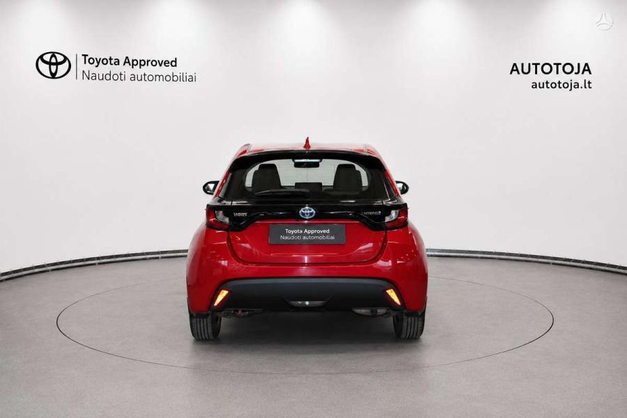 Sarkans Toyota Yaris 2022 Kauņa, ar dzinēja tilpumu 1.49 L un nobraukumu 199 tūkst. km par 12500 €, foto 5 vietnē AUTOMOTO.COM.LV