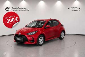 Red Toyota Yaris 2022 in Kaunas, with an engine capacity of 1.49 L and mileage of 152 thousand km for 15900 €, photo  on AUTOMOTO.COM.LV