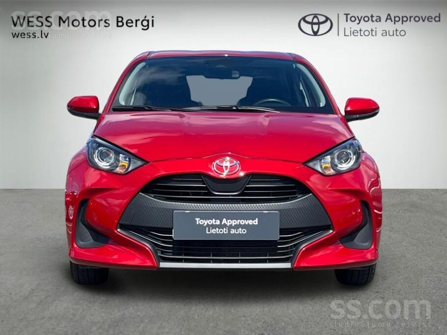 Sarkans Toyota Yaris 2024 Rīga, ar dzinēja tilpumu 1.50 L un nobraukumu 49 tūkst. km par 16990 €, foto 6 vietnē AUTOMOTO.COM.LV