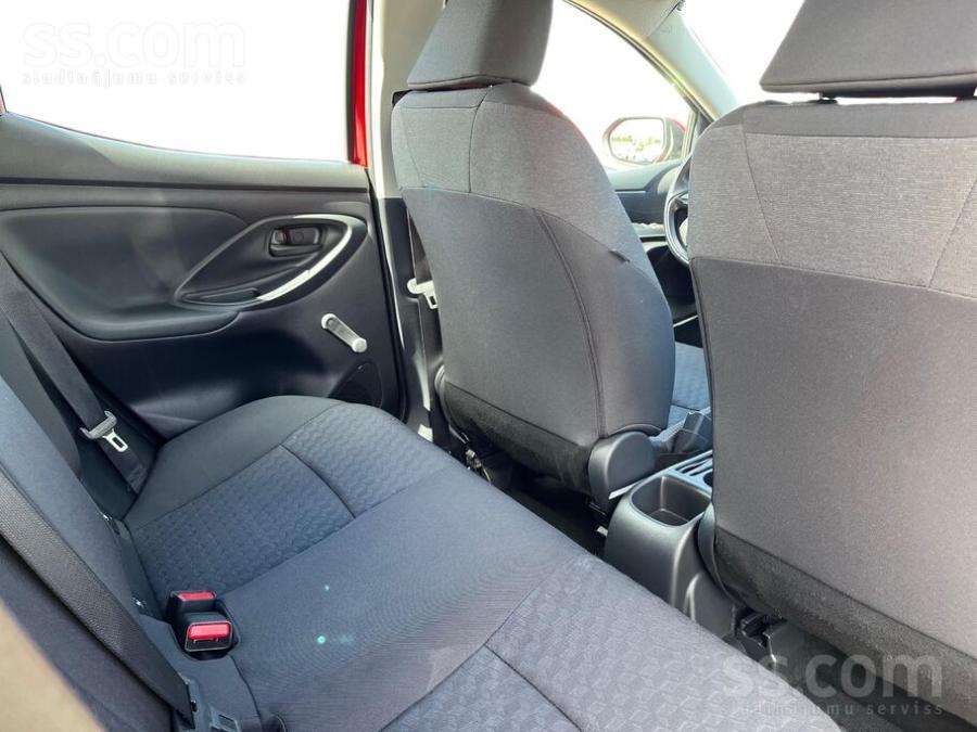 Sarkans Toyota Yaris 2024 Rīga, ar dzinēja tilpumu 1.50 L un nobraukumu 49 tūkst. km par 16990 €, foto 8 vietnē AUTOMOTO.COM.LV