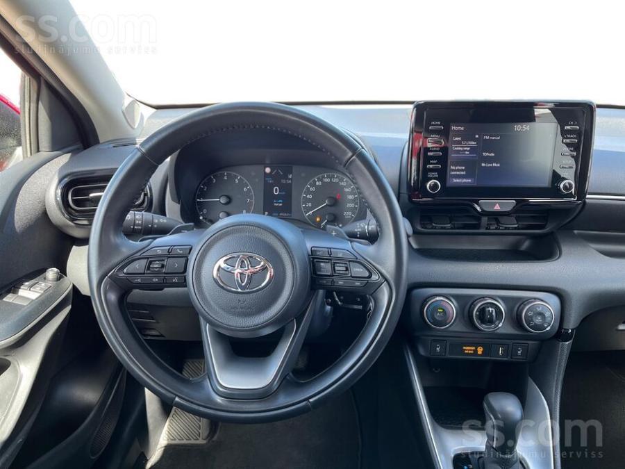Sarkans Toyota Yaris 2024 Rīga, ar dzinēja tilpumu 1.50 L un nobraukumu 49 tūkst. km par 16990 €, foto 10 vietnē AUTOMOTO.COM.LV