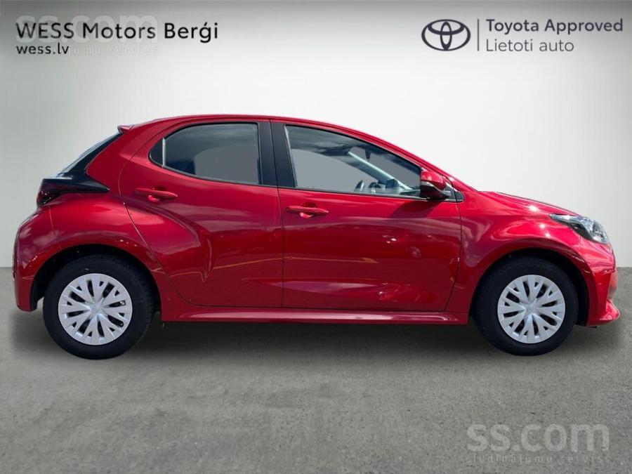 Sarkans Toyota Yaris 2024 Rīga, ar dzinēja tilpumu 1.50 L un nobraukumu 49 tūkst. km par 16990 €, foto 22 vietnē AUTOMOTO.COM.LV