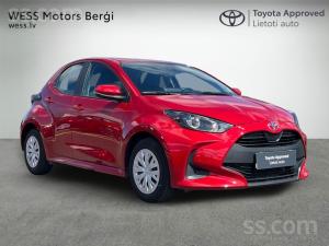 Sarkans Toyota Yaris 2024 Rīga, ar dzinēja tilpumu 1.50 L un nobraukumu 49 tūkst. km par 16990 €, foto 24 vietnē AUTOMOTO.COM.LV