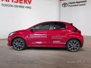 Red Toyota Yaris 2026 in Tallinn, with an engine capacity of 1.50 L and mileage of 3 thousand km for 25490 €, photo 4 on AUTOMOTO.COM.LV