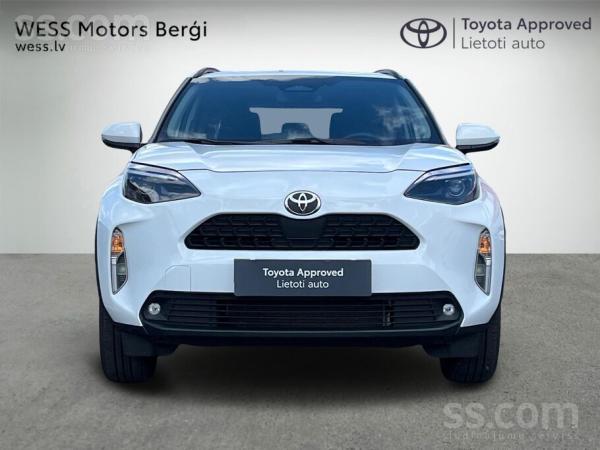 Balts Toyota Yaris 2025 Rīga, ar dzinēja tilpumu 1.50 L un nobraukumu 10 tūkst. km par 23990 €, foto 5 vietnē AUTOMOTO.COM.LV